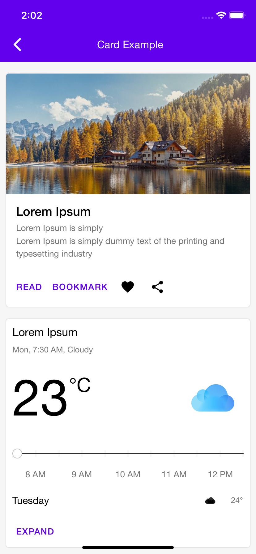 ReactXS - UIKit for Material Design 2.0 by React Native by InspireUI
